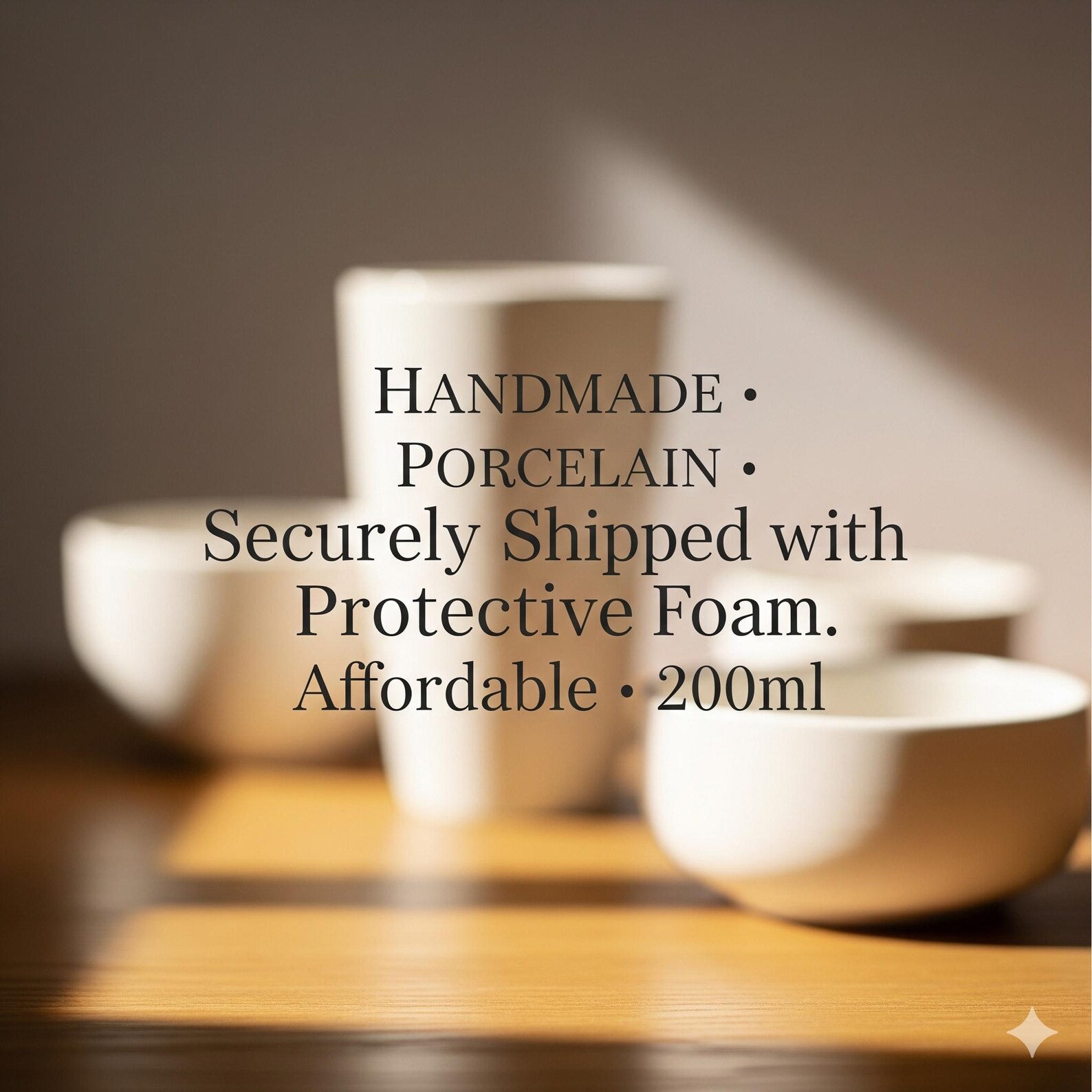 Set of 6 Handmade Gingerbread Man Christmas Mugs 200ml Ceramic Holiday ...