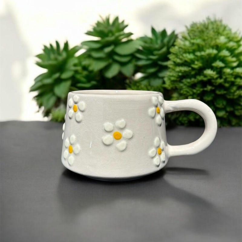 Daisy Mug - Etsy