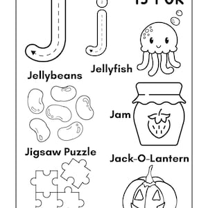 Alphabet Coloring Pages 26 Pages Adult Printable Instant Download PDF ...