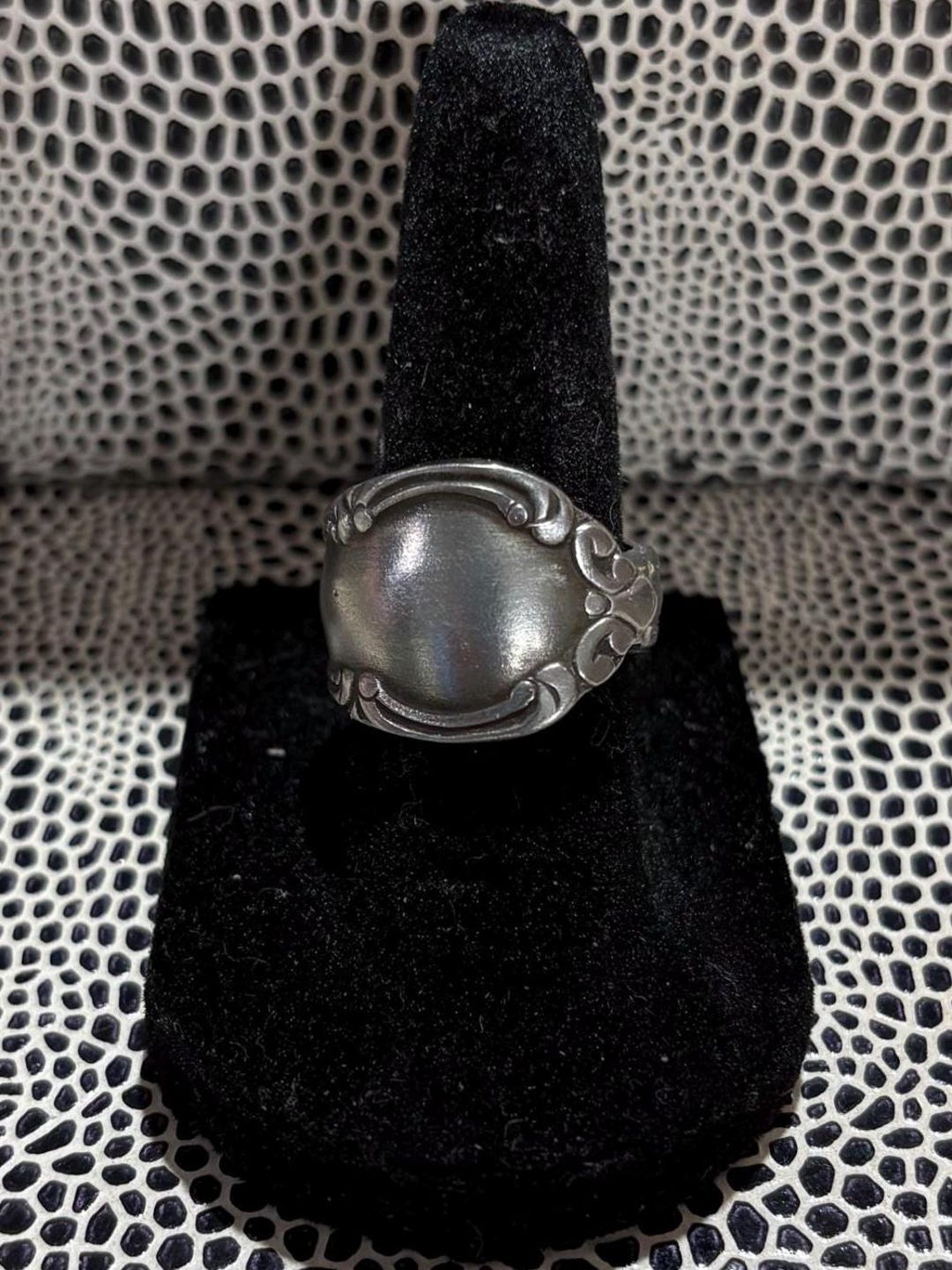 Lyon International “queens Fancy” Pattern Spoon Ring - Etsy