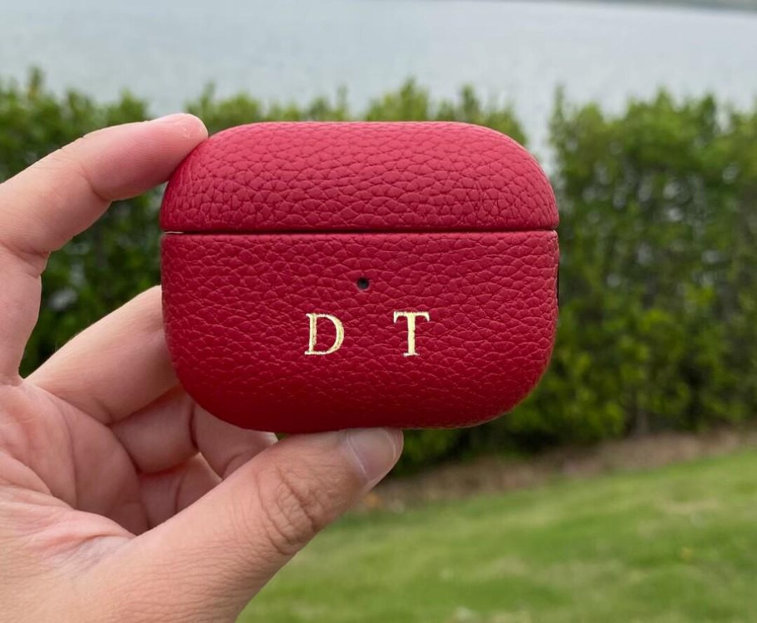 Genuine Personalized Custom Engraved Airpods 4 Case / Monogram Pebble ...