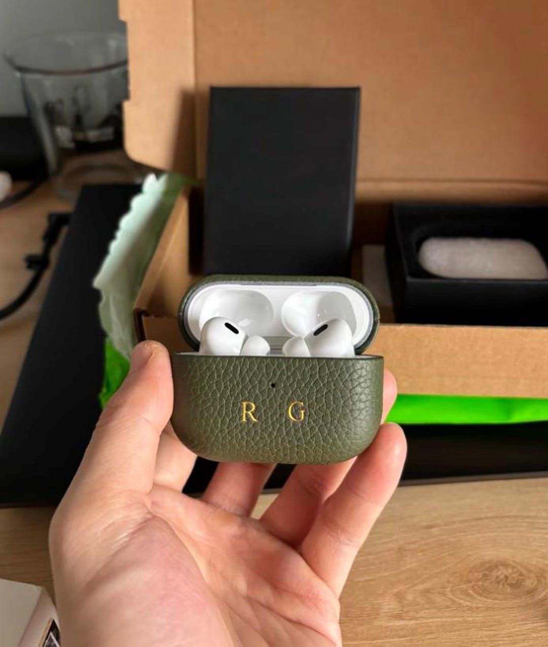 Airpods Pro 2 Case, Leather AirPod Pro Case, Unique Electronics Cases ...