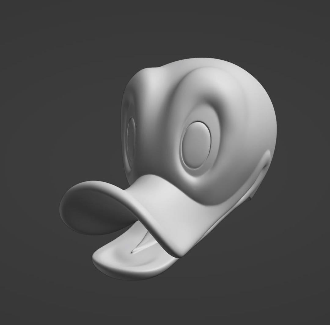 Donald Duck Mask Stl File | Donald Duck Mask Digital File - Etsy