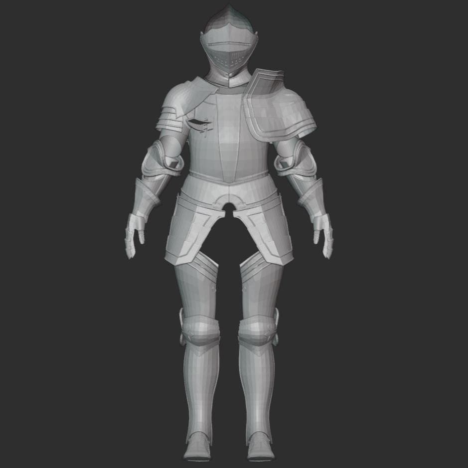 Knight Armor Costume Stl File | Knight Armor Costume Digital File - Etsy