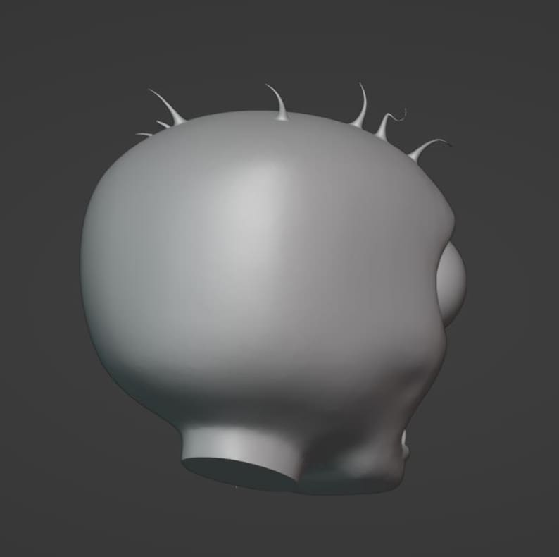 Pvz Zombie Mask 3d Stl File | Pvz Zombie Mask Digital File - Etsy