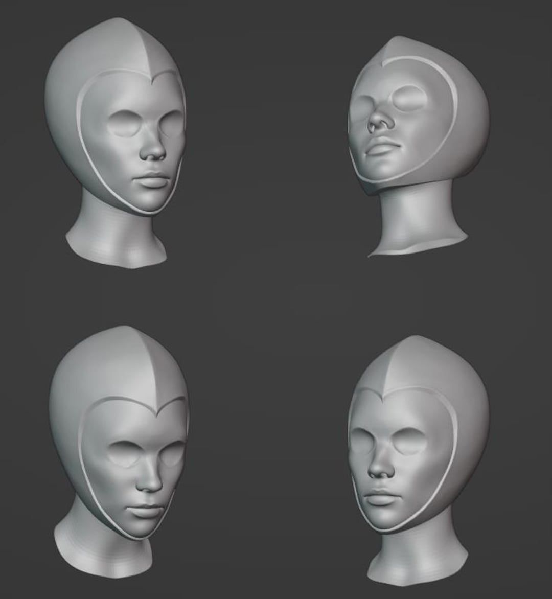 Robot Mask 3d Stl File | Robot Mask Digital File - Etsy