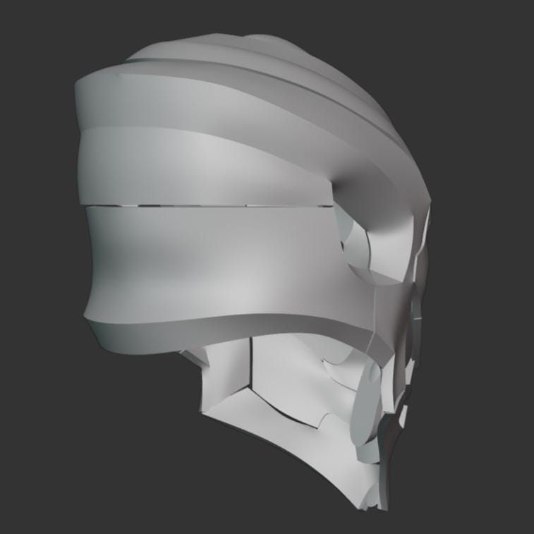Cyborg Mask Stl File | Cyborg Mask Digital File - Etsy