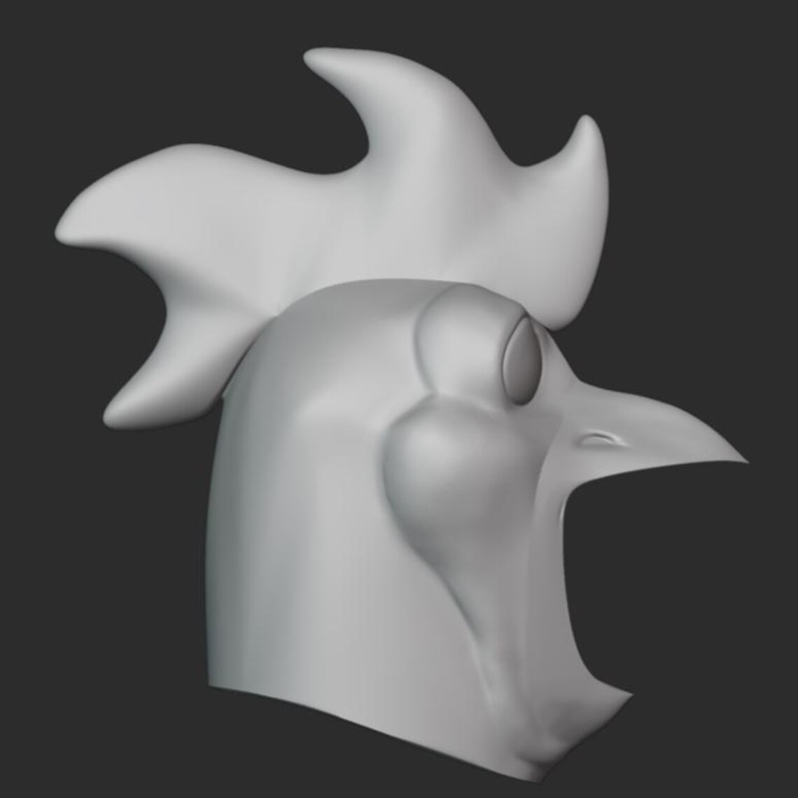 Cluckin Bell Mask Stl File | Cluckin Bell Mask Digital File - Etsy
