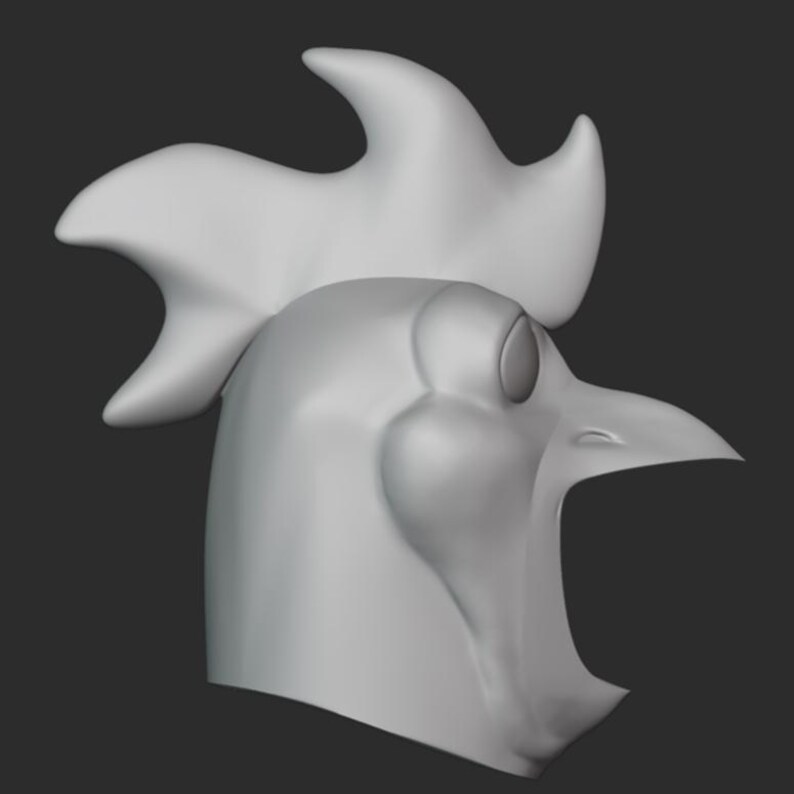 Cluckin Bell Mask Stl File | Cluckin Bell Mask Digital File - Etsy