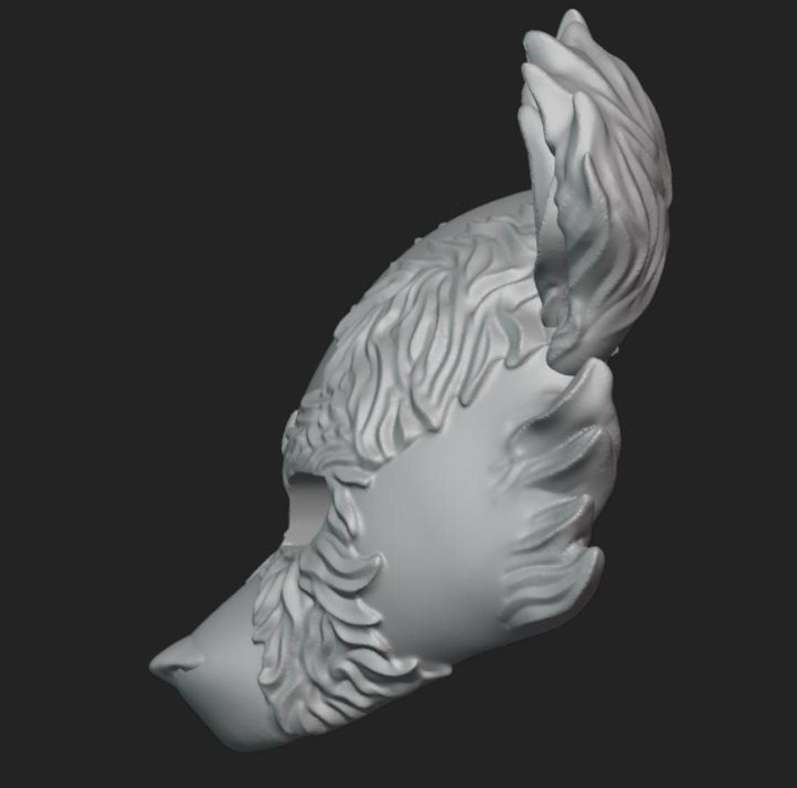 Badger Mask 3d Stl File | Badger Mask Digital File - Etsy