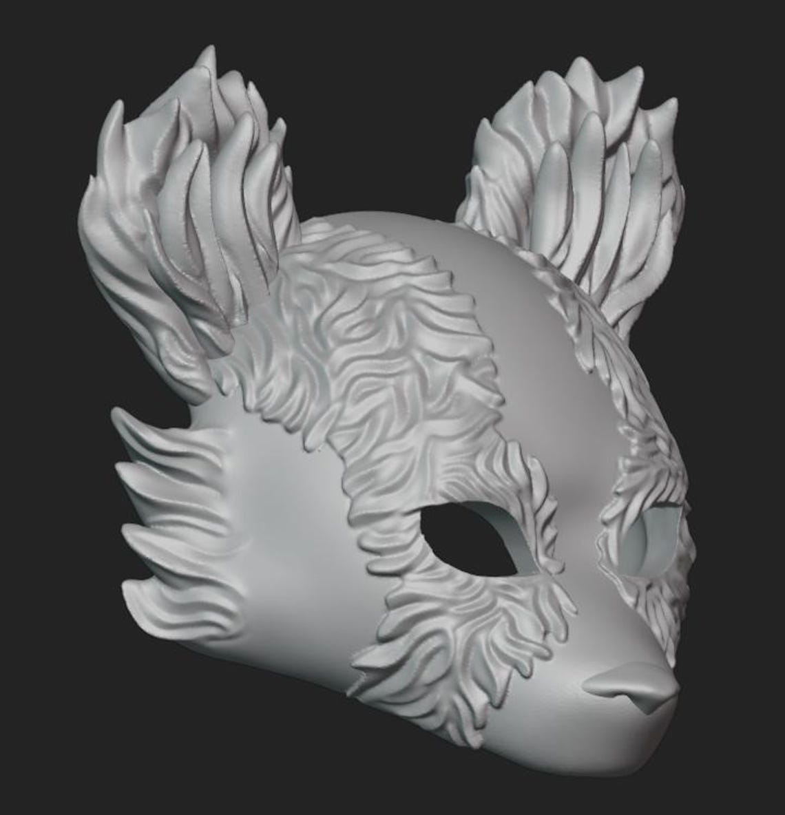 Badger Mask 3d Stl File | Badger Mask Digital File - Etsy