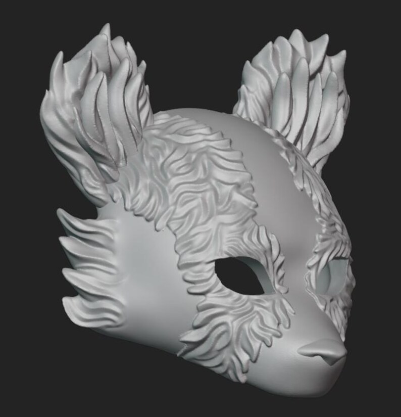 Badger Mask 3d Stl File | Badger Mask Digital File - Etsy