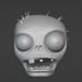 Pvz Zombie Mask 3d Stl File | Pvz Zombie Mask Digital File - Etsy