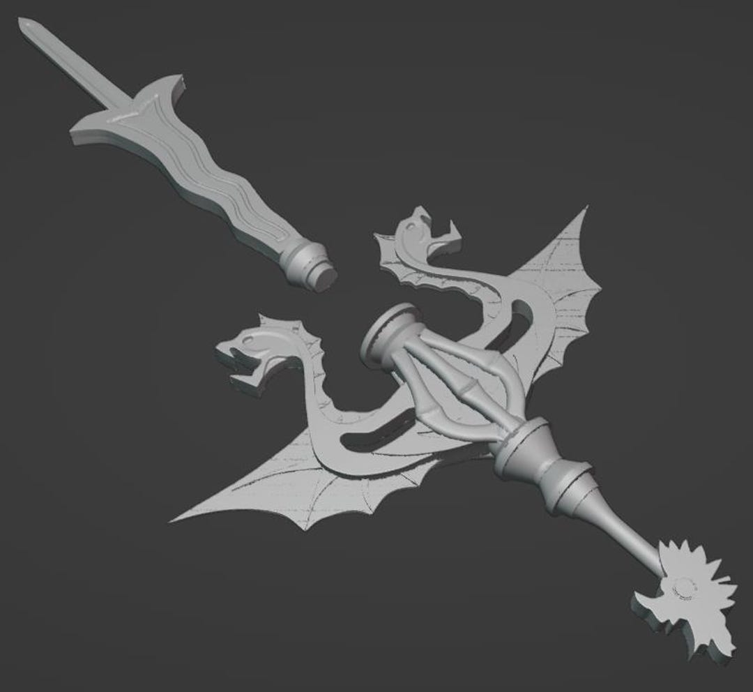 Sword 3d Stl File | Sword Digital File - Etsy Canada