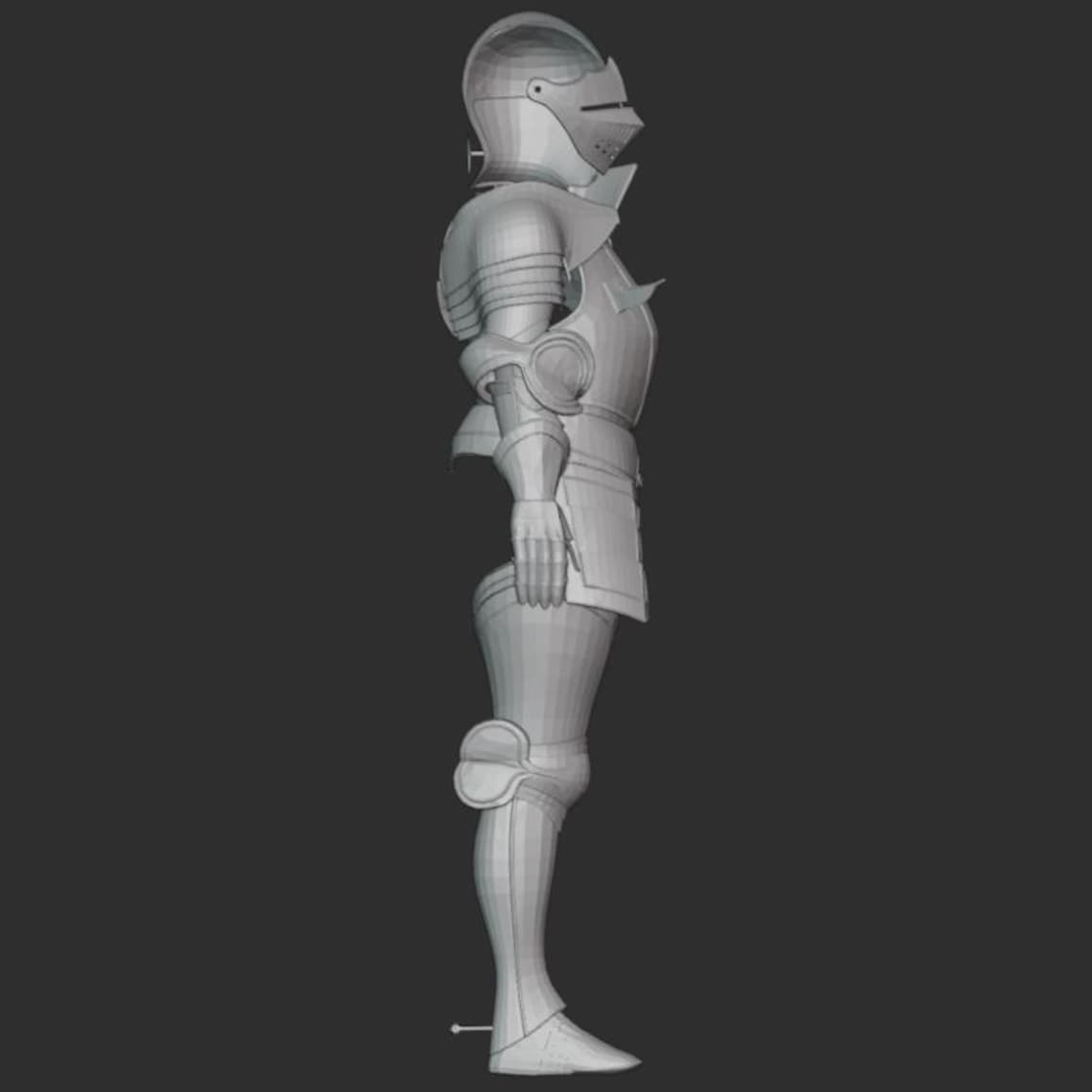 Knight Armor Costume Stl File | Knight Armor Costume Digital File - Etsy