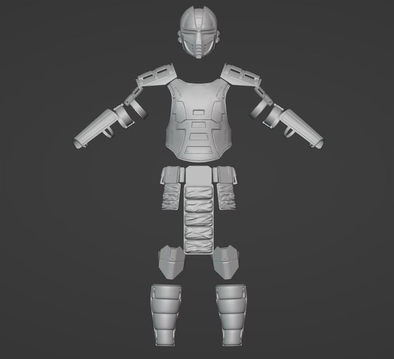Cyrax Armor 3d Stl File | Cyrax Armor Mask Digital File - Etsy