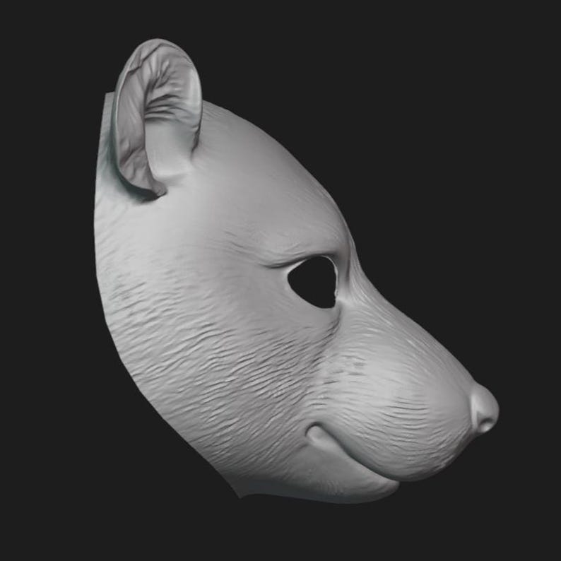 Rat Mask Stl File | Rat Mask Digital File - Etsy UK