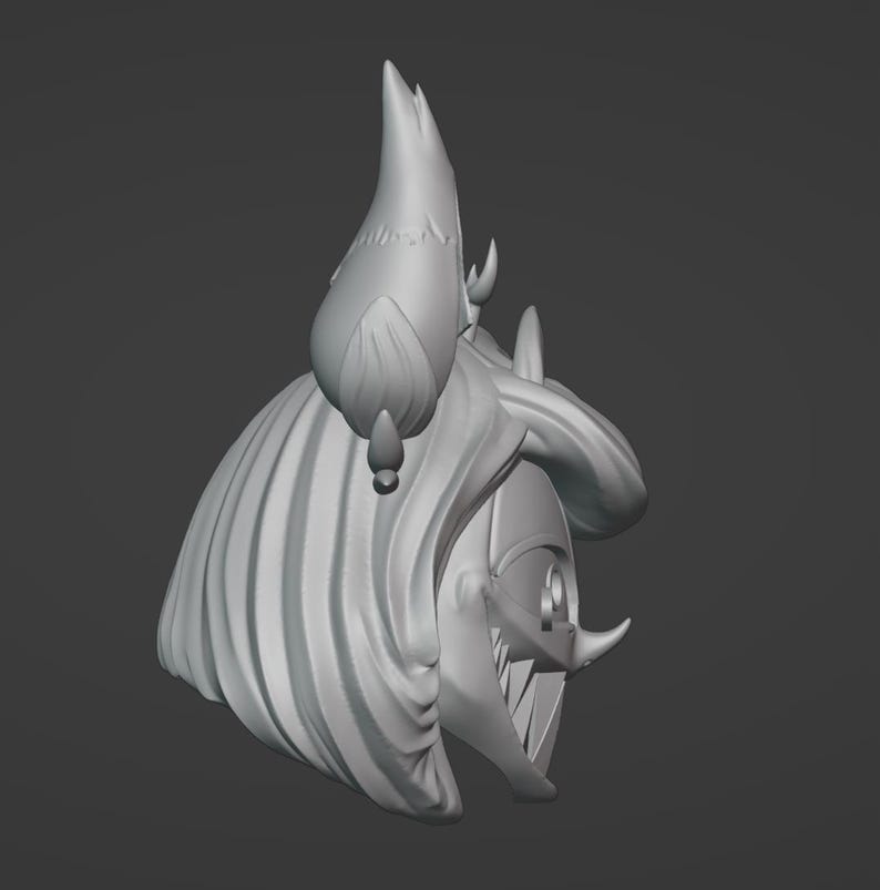 Alastor Mask Stl File | Alastor Mask Digital File - Etsy