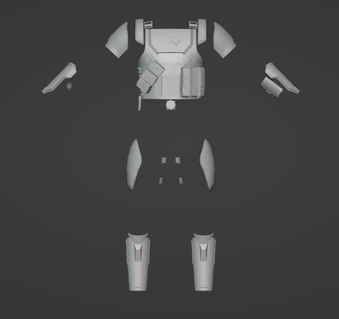 Helldivers Armor Costume Stl File | Helldivers Armor Costume Digital ...