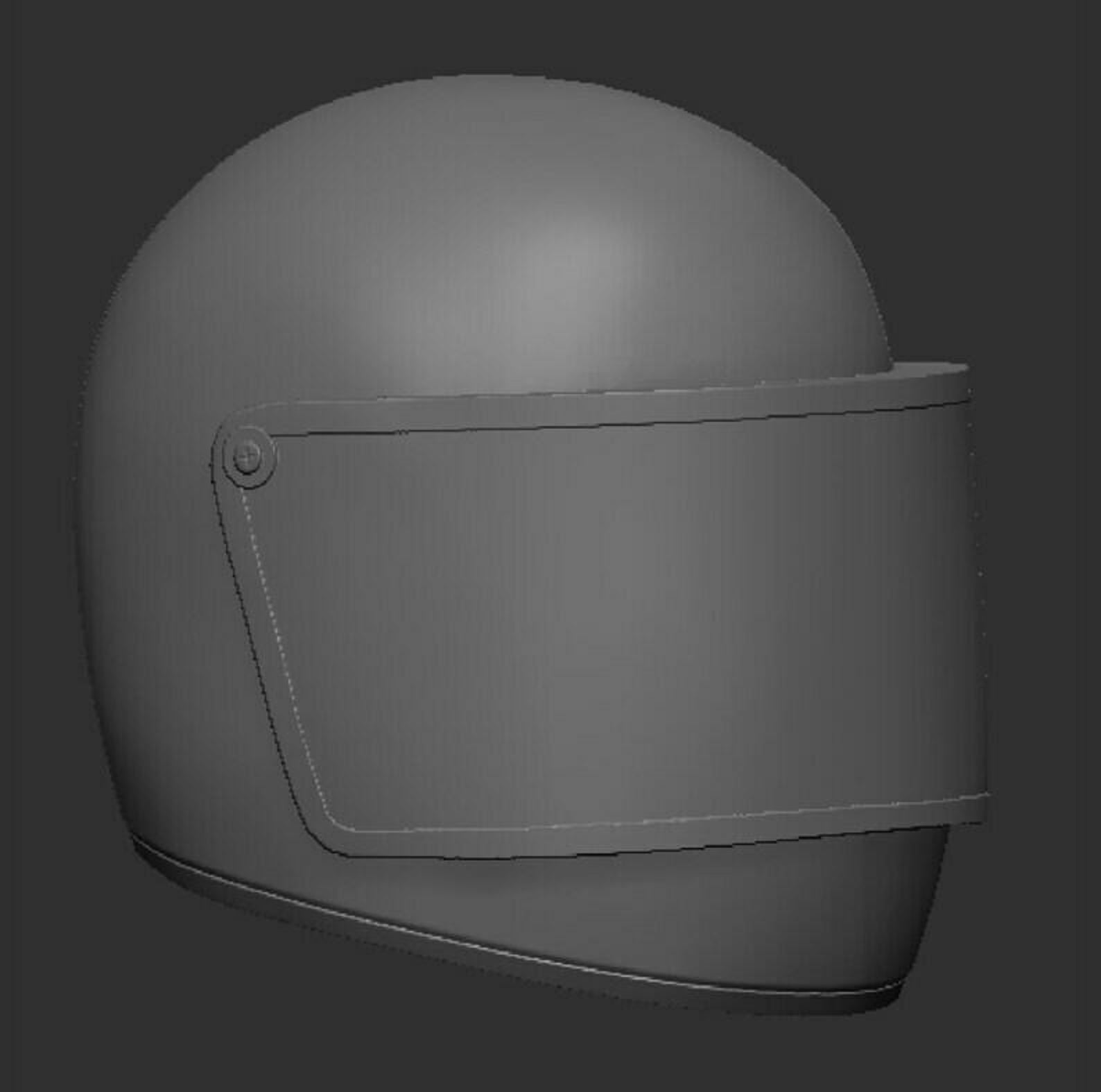Helmet/casque 3D STL File | Helmet Digital File - Etsy