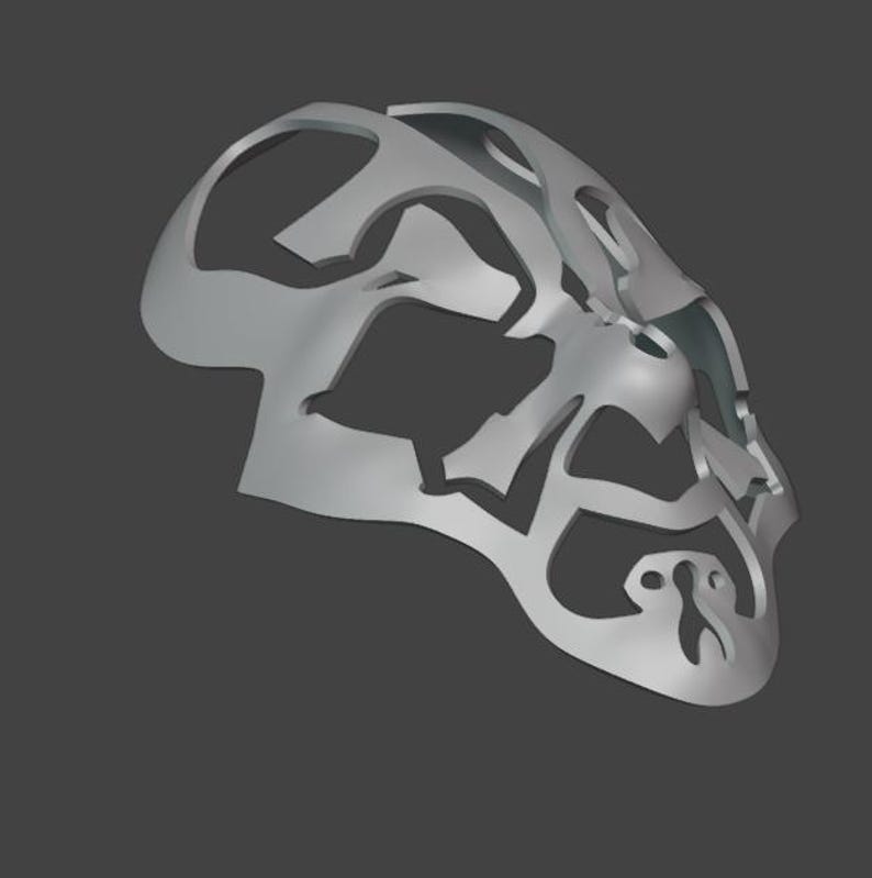 Demon Mask 3d Stl File | Demon Mask Digital File - Etsy