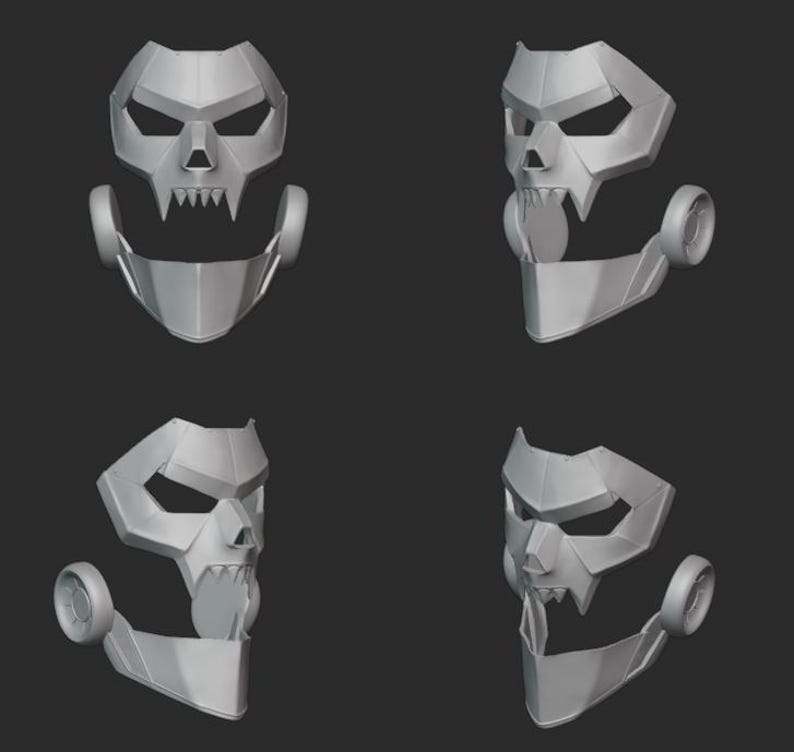 Robot Mask 3d Stl File | Robot Mask Digital File - Etsy