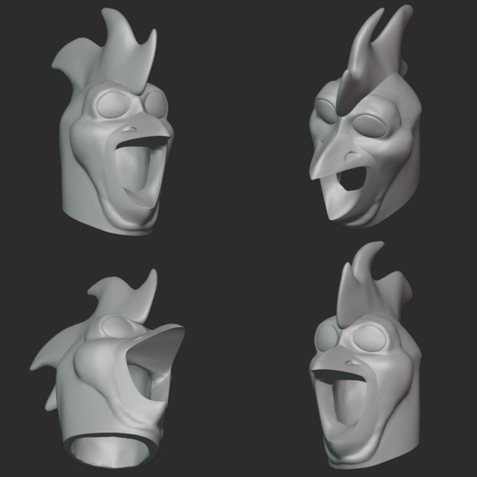 Cluckin Bell Mask Stl File | Cluckin Bell Mask Digital File - Etsy