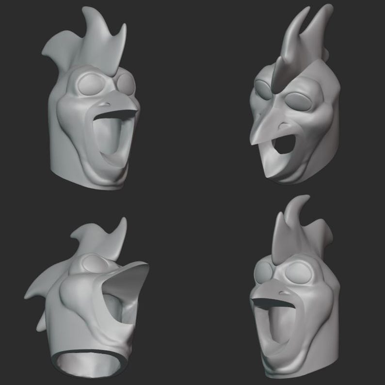 Cluckin Bell Mask Stl File | Cluckin Bell Mask Digital File - Etsy