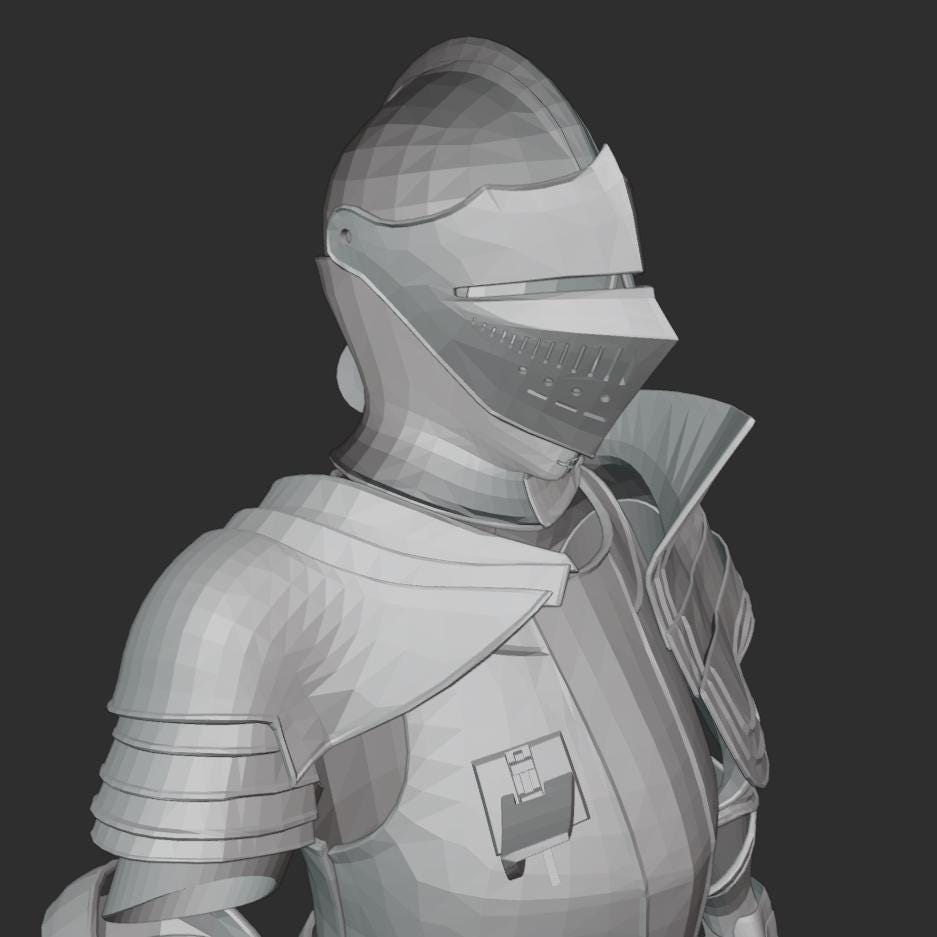 Knight Armor Costume Stl File | Knight Armor Costume Digital File - Etsy