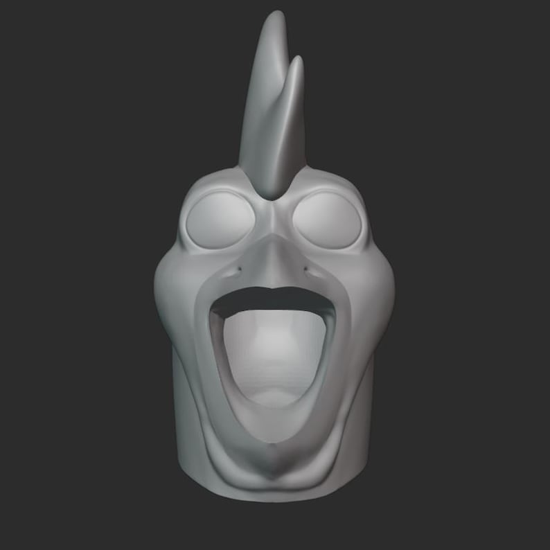 Cluckin Bell Mask Stl File | Cluckin Bell Mask Digital File - Etsy