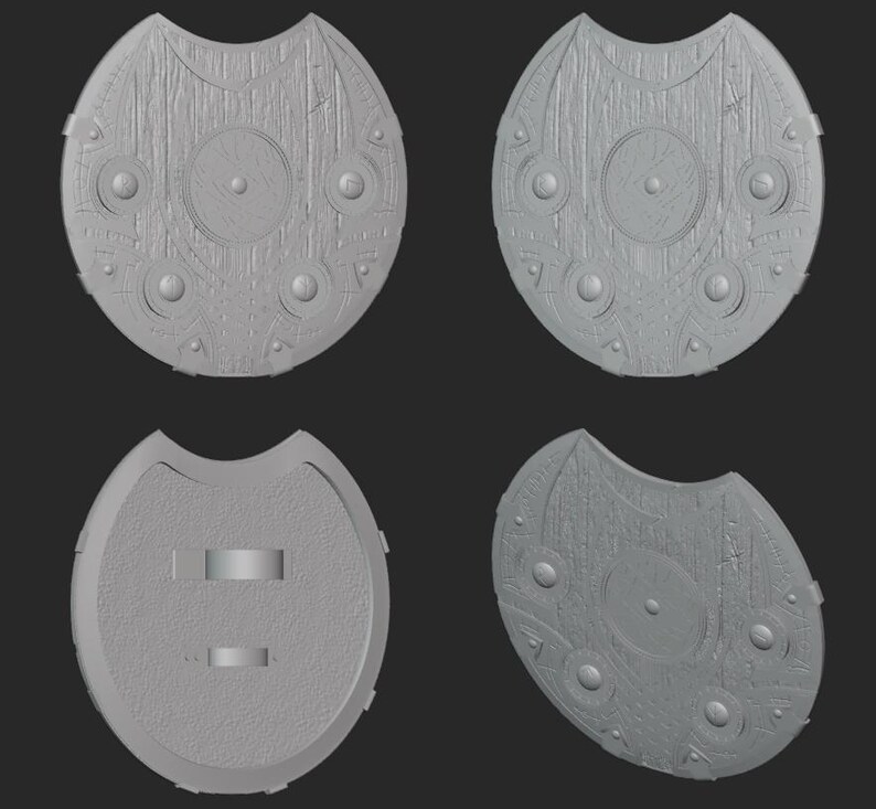 Pagan Shield 3d Stl File | Pagan Shield Digital File - Etsy