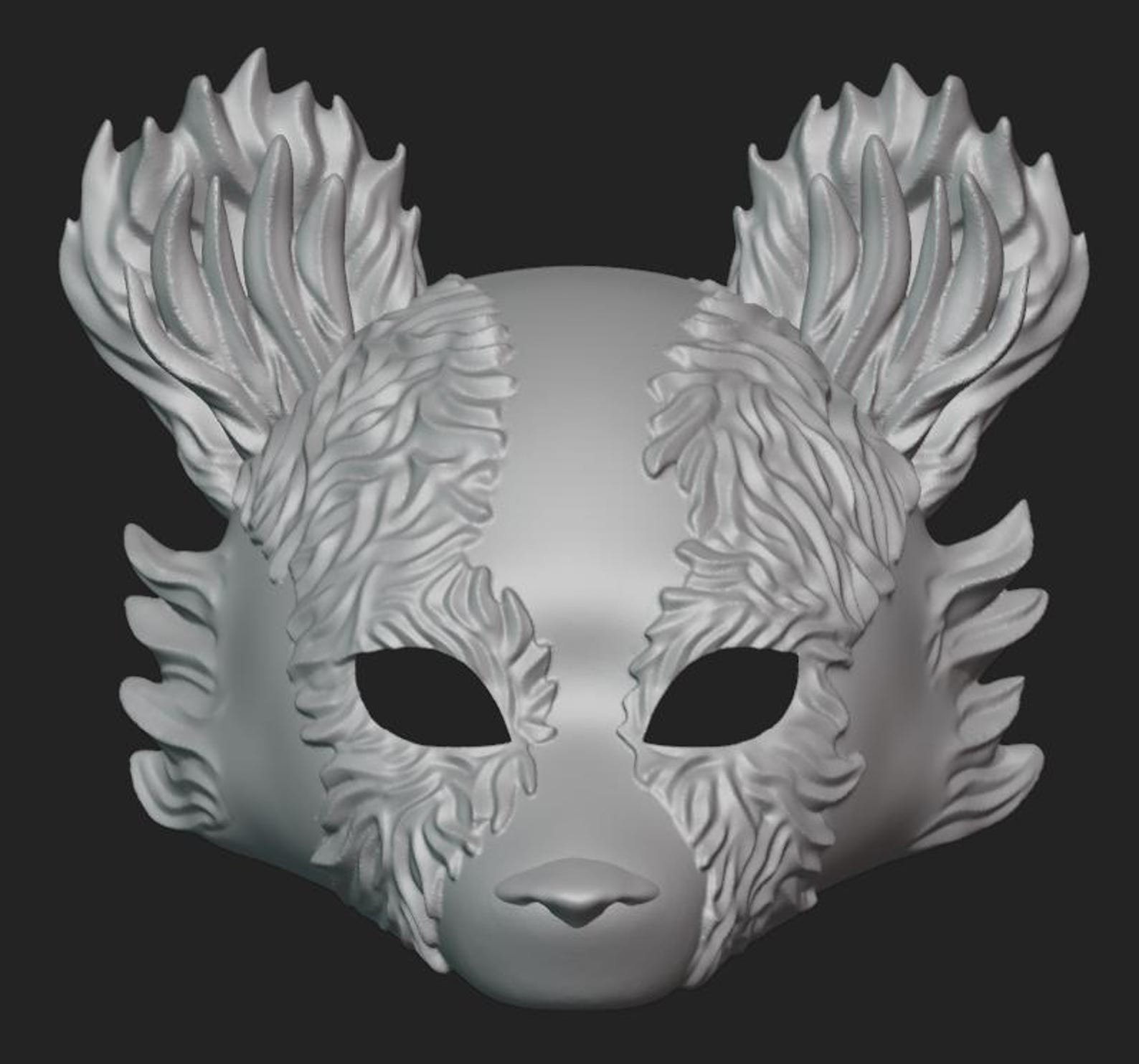 Badger Mask 3d Stl File | Badger Mask Digital File - Etsy
