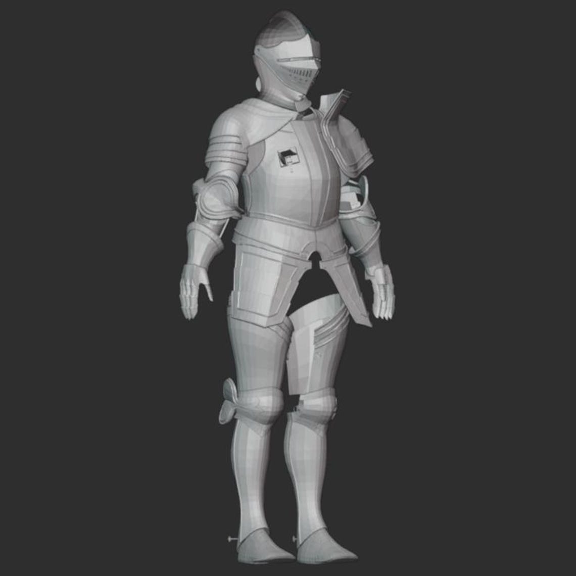 Knight Armor Costume Stl File | Knight Armor Costume Digital File - Etsy