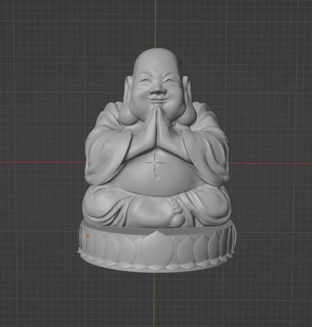 Sitting Buddha 3D STL File | Buddha Digital File - Etsy