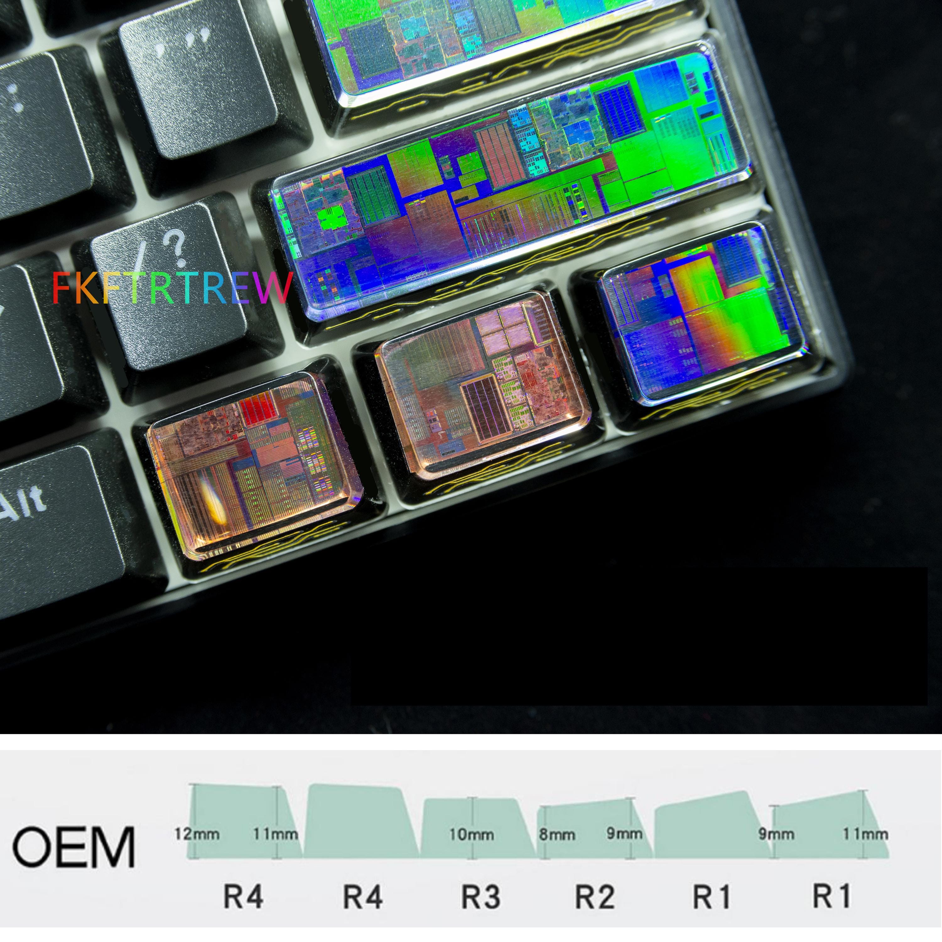 Computer Chip Resin Keycap: Artisan Keycap for MX Keyboard - Etsy