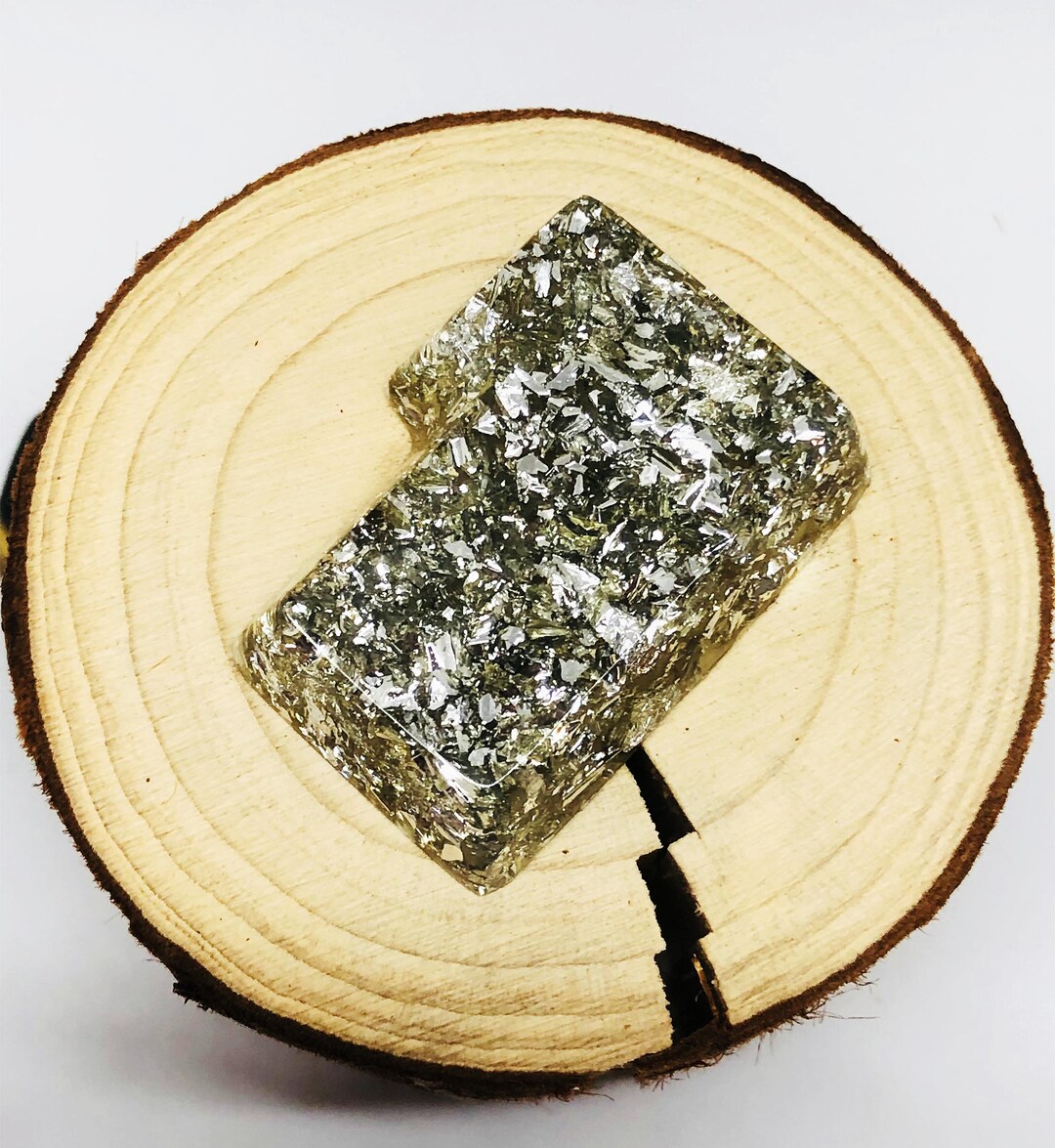 Handmade Silver Foil Resin Keycap: ISO Enter Artisan Keycap - Etsy