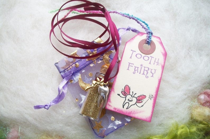 Tooth Fairy Sparkle Necklace: Wisdom Tooth Gift, Dental Student ...