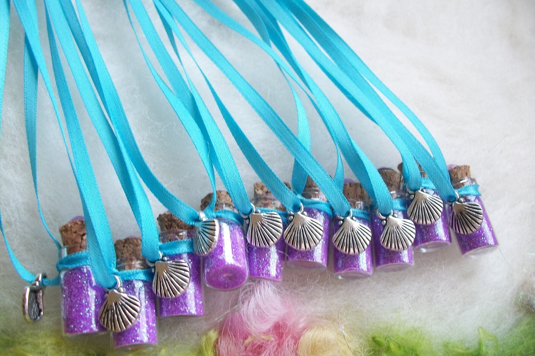 Shell Party Favors Under the Sea Purple Magical Mermaid Luau - Etsy
