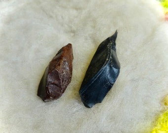 Obsidian Needles - Etsy