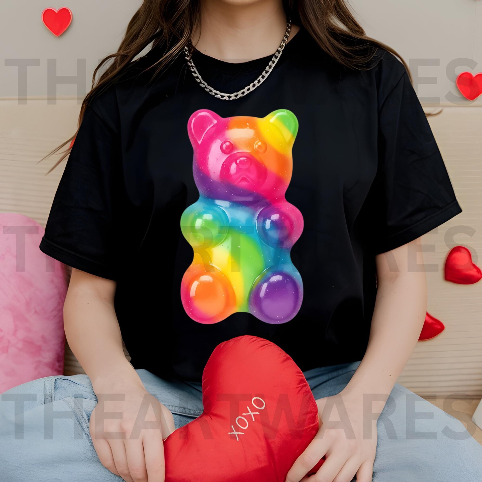 Gummy Bears Aesthetic PNG - Tactile Obsession Design - Jelly Candy PNG ...