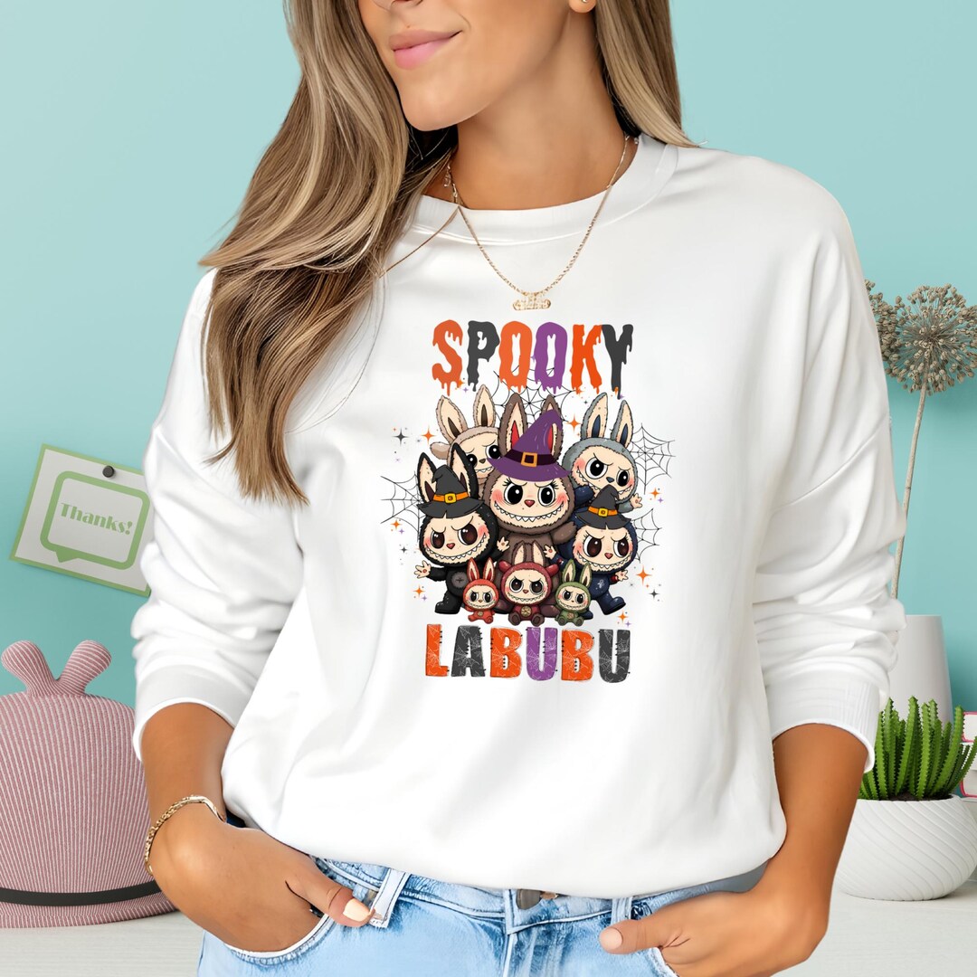 Spooky Labubu Png, Labubu Halloween Png, Labubu Clipart, Spooky ...