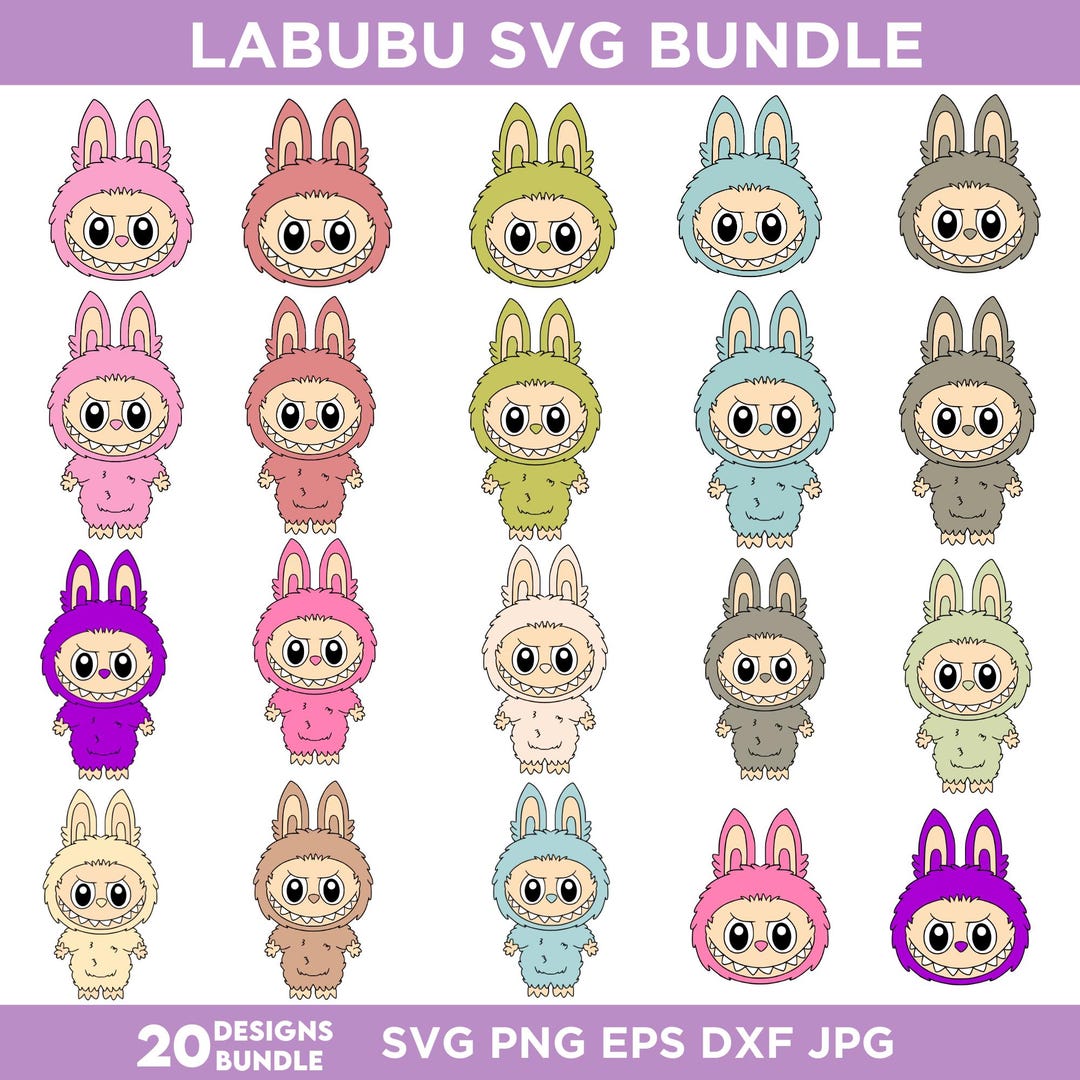 20 Labubu Designs Svg, Labubu Png, Labubu Sublimation, T Shirt Design ...