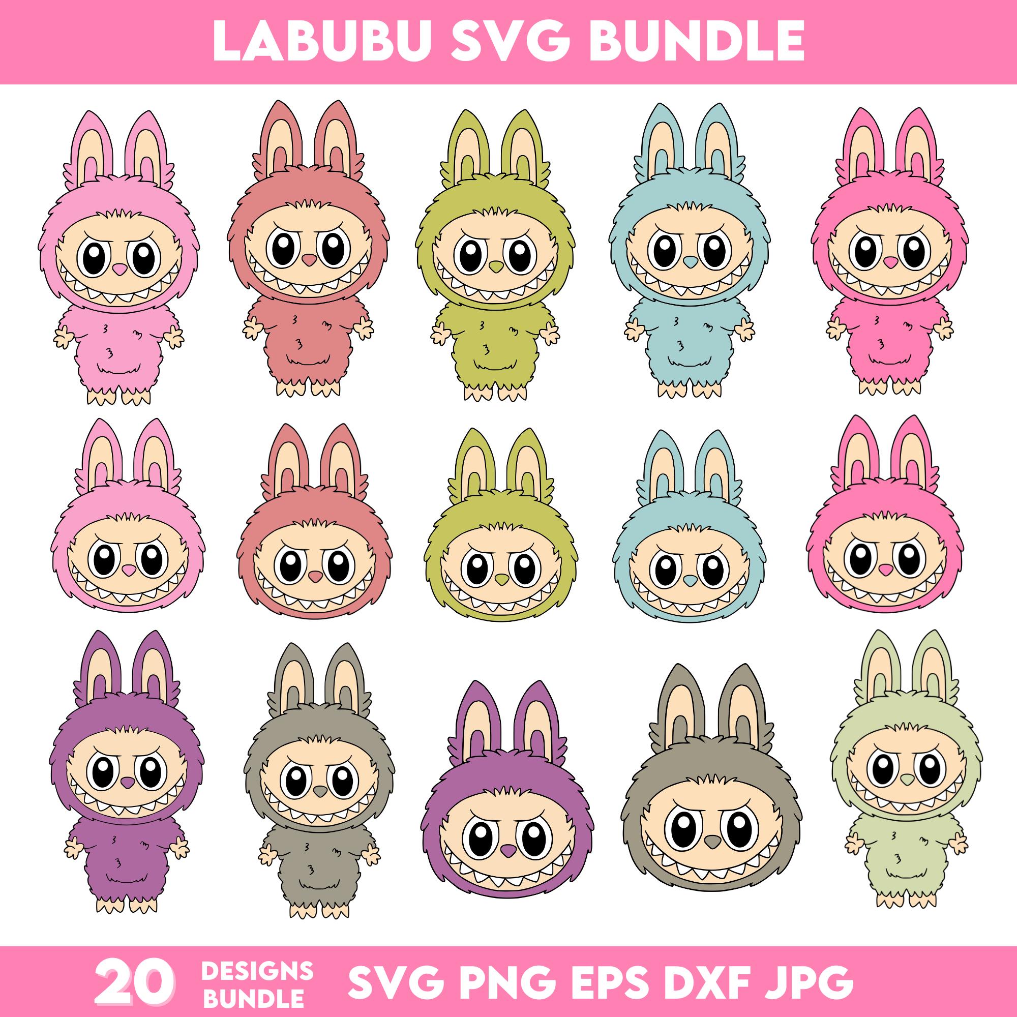Labubu Svg Bundle, Labubu Png, Labubu Sublimation, T Shirt Design ...