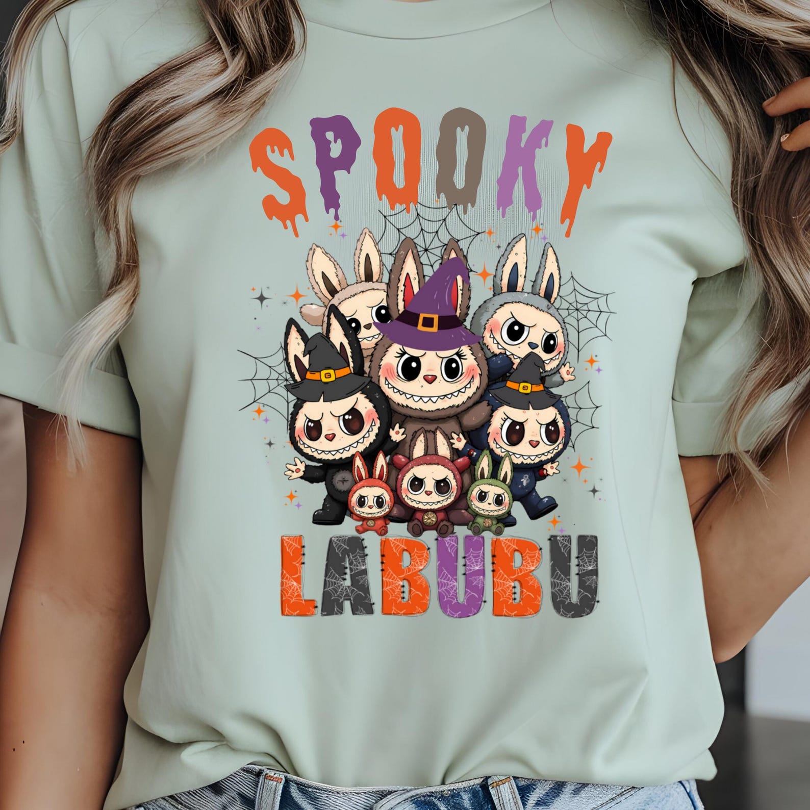 Spooky Labubu Png, Labubu Halloween Png, Labubu Clipart, Spooky ...