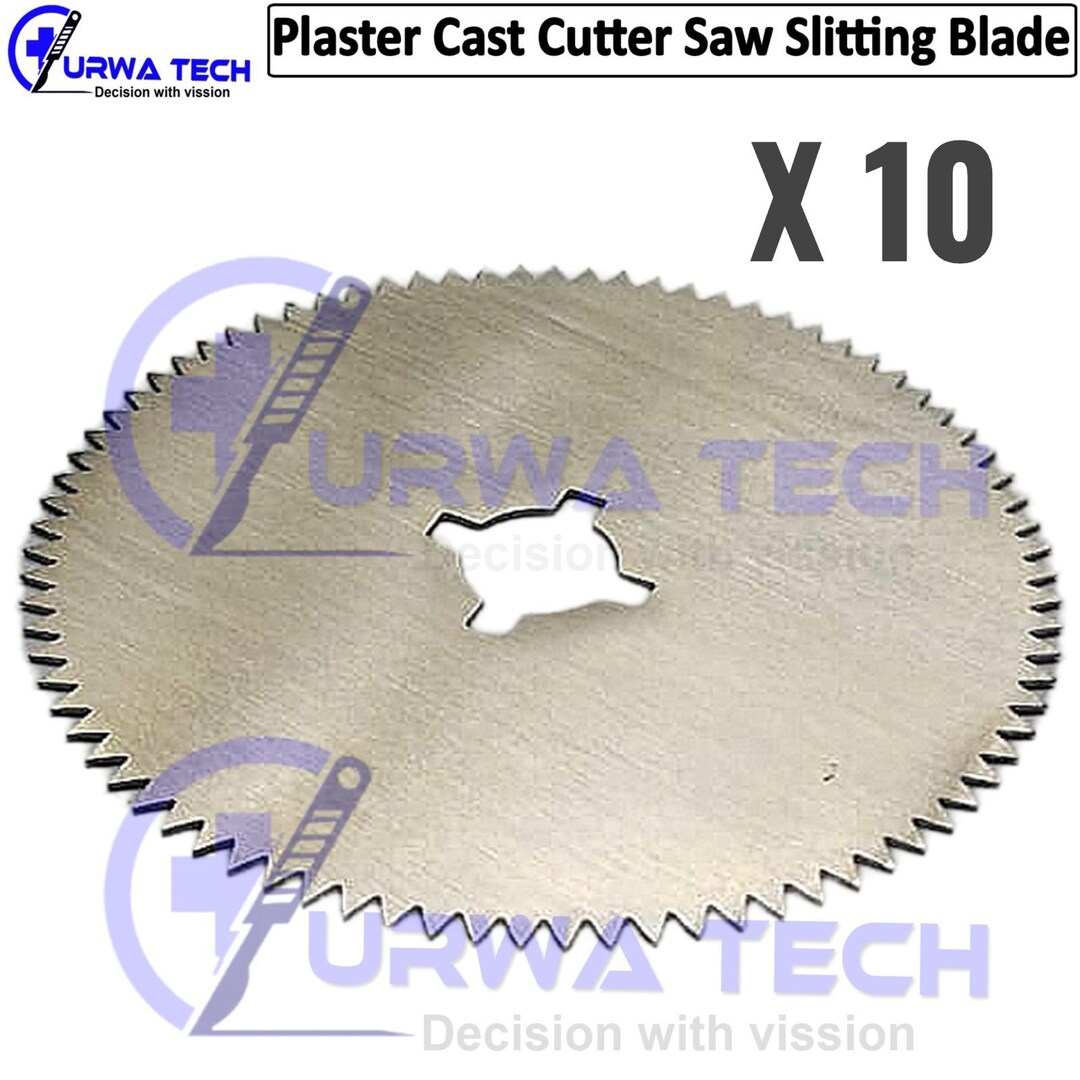 Plaster Cast Cutter Saw Slitting Blade 2-1/2" Stainless Steel Pack of ...
