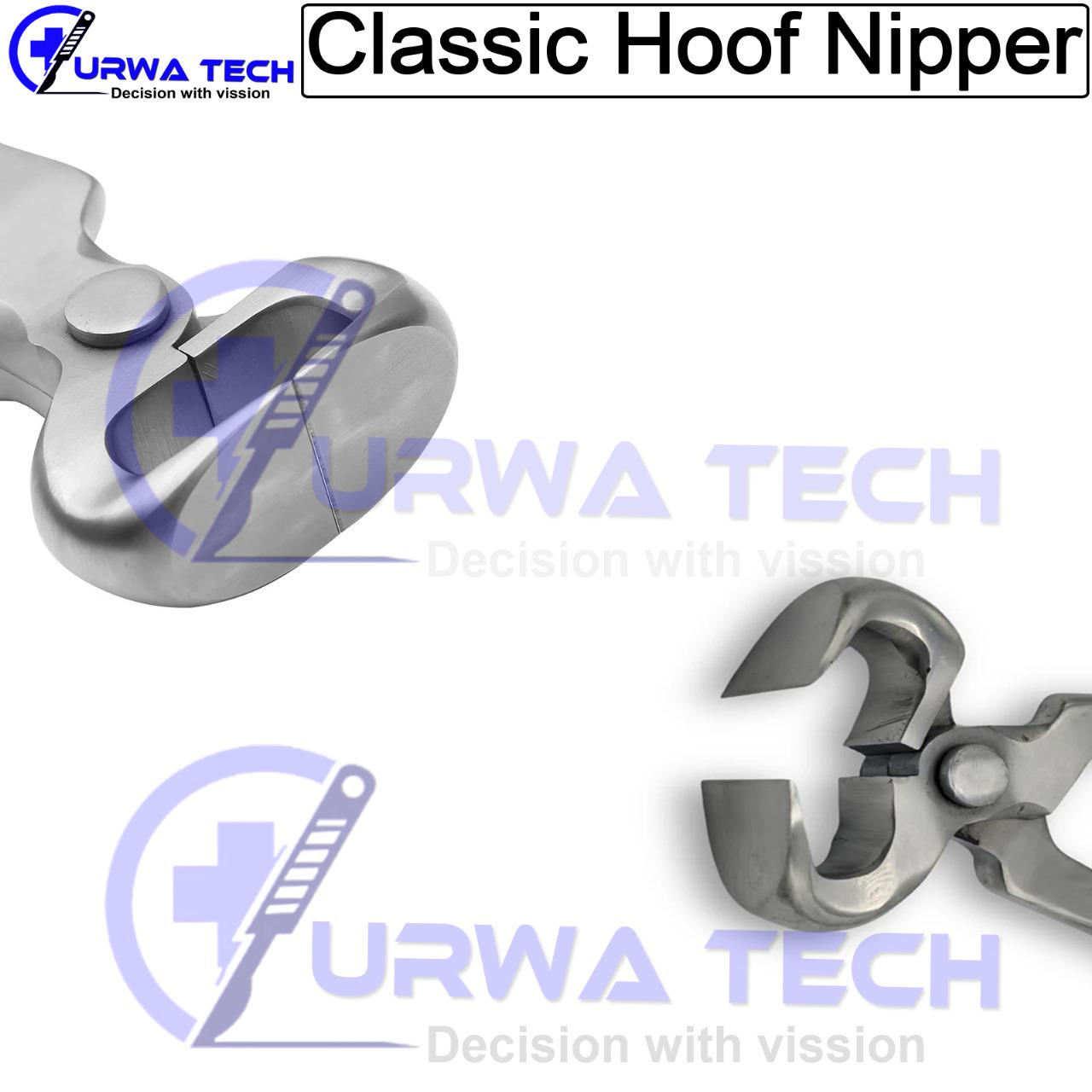 15 Inch 10 Inch Hoof Nipper Pro-grade Farrier Half Round Bevel ...