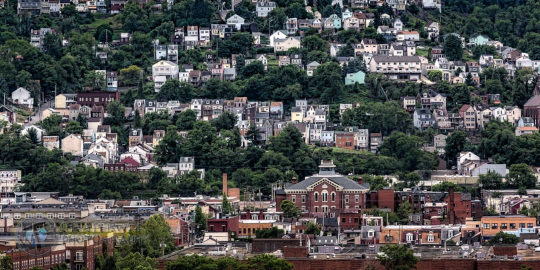 Southside Slopes Pittsburgh PA Fine Art Panoramic Print - Etsy
