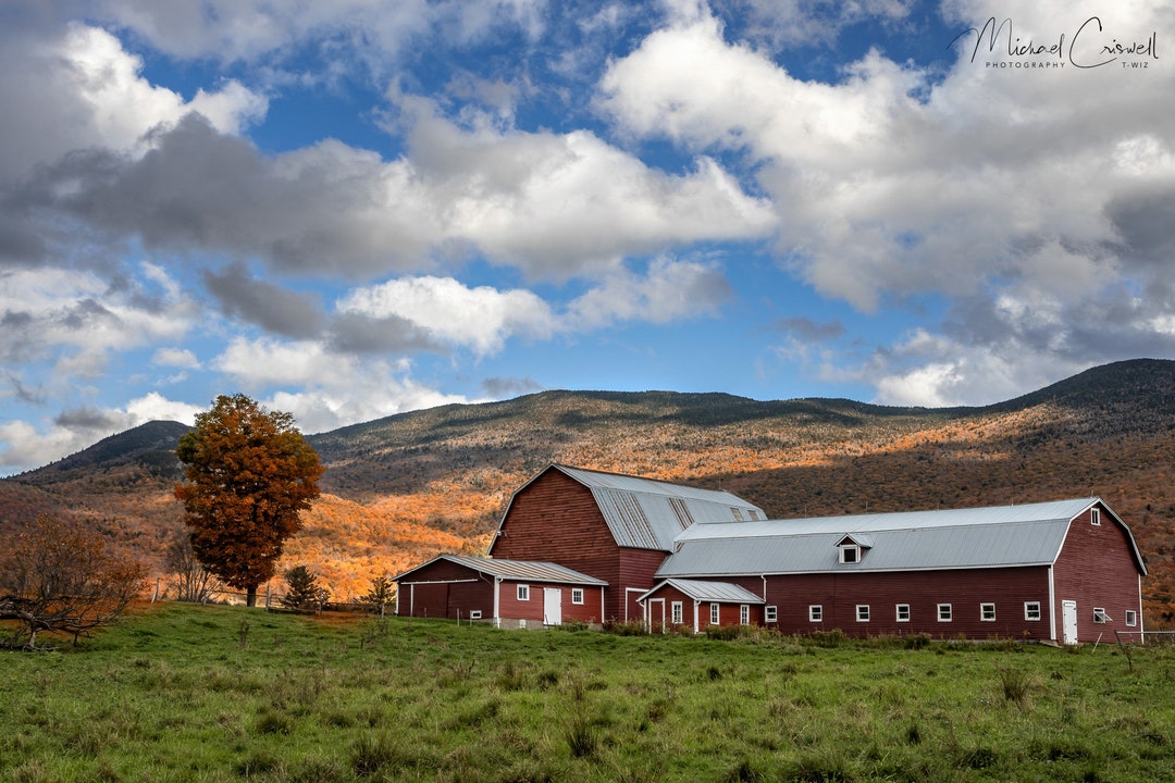 Barnes Hill Road Vermont barnes Hill Road Fine Art Print - Etsy