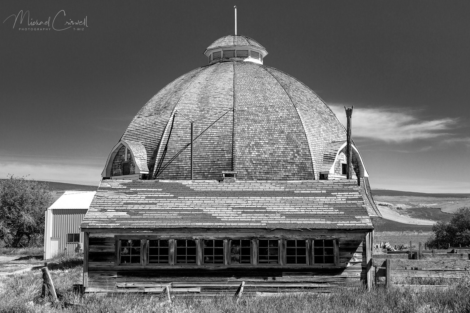 Historic Palouse Round Barn dale's Barn Fine - Etsy
