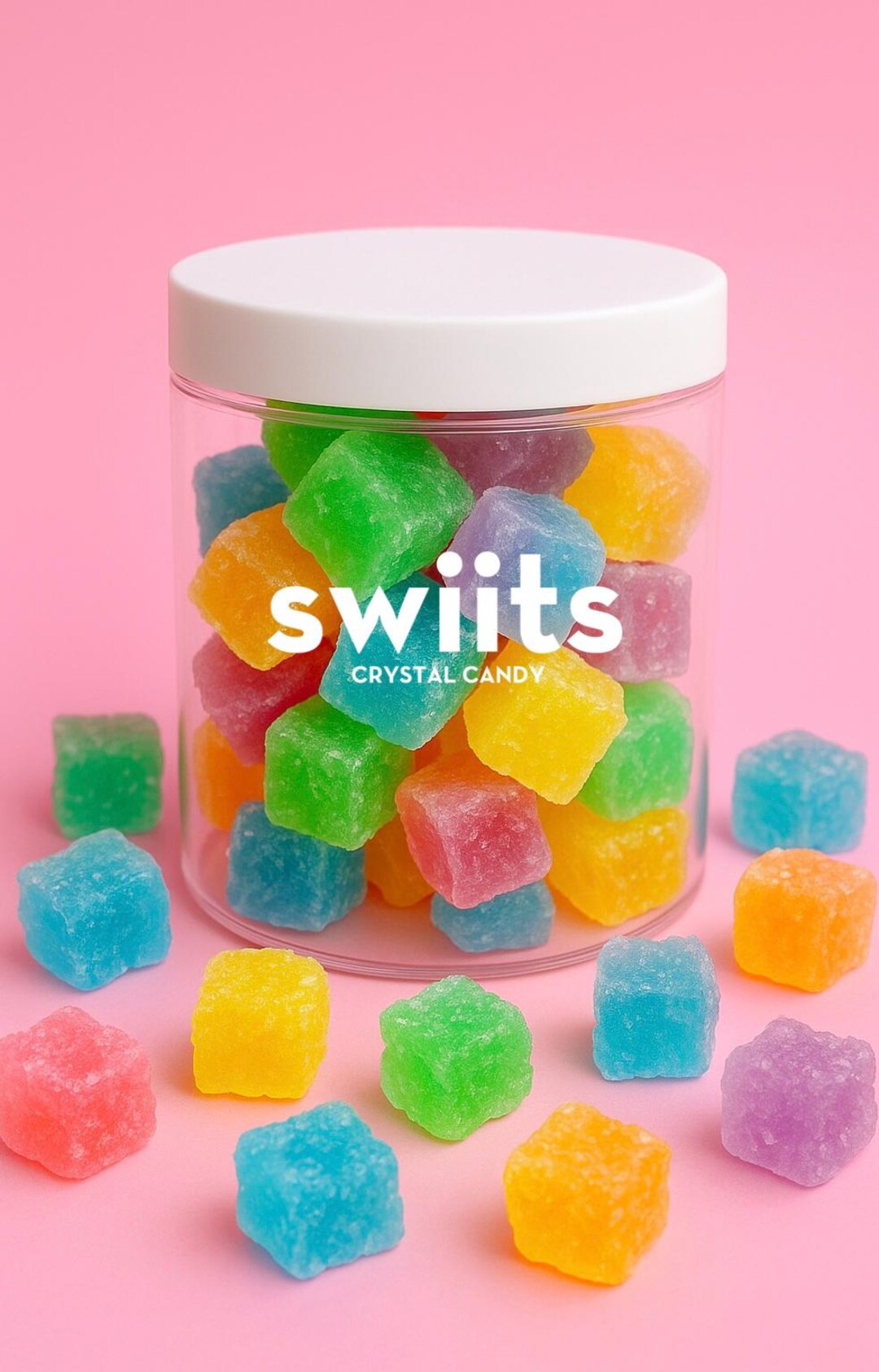 Swiits Crystal Candy Bites, Edible Crystals, Crystal Candy, Edible Gems ...